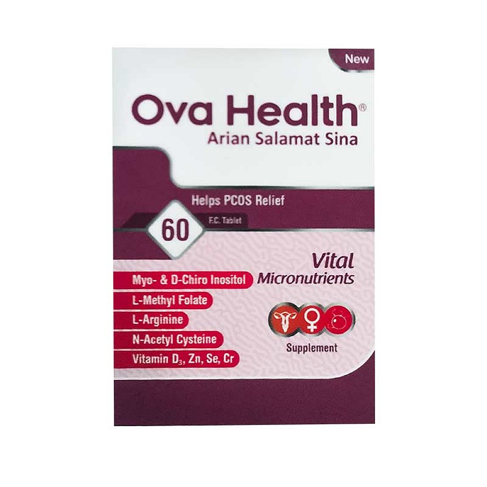 خرید و قیمت قرص اوا هلث آرین سلامت سینا Ova health